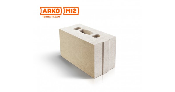 Silikatinis mūro blokelis Arko M12 | Klinkera