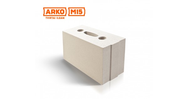 Silikatinis mūro blokelis Arko M15 | Klinkera